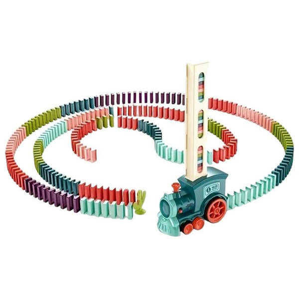 Automatic Domino Train Kids Toy – HappyKidMart